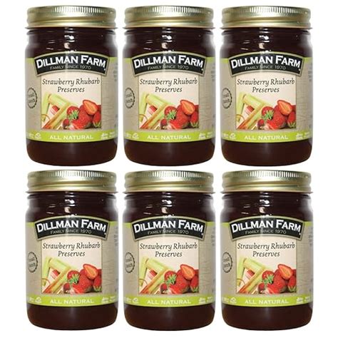 Dillman Farm All Natural Strawberry Rhubarb Preserves