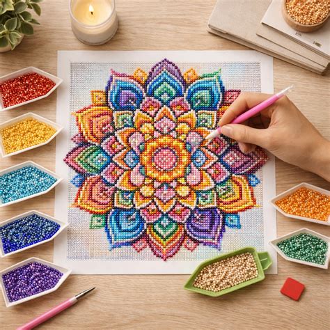 Best Diamond Painting Kits For Stress Relief And Relaxation