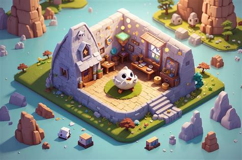 Premium Photo Very Detailed Tiny Cute Game Developer