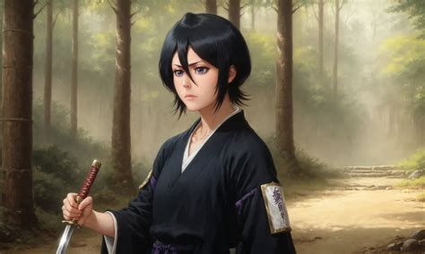 Rukia Kuchiki Bleachs Resolute Soul Reaper By Masterdeviant55 On