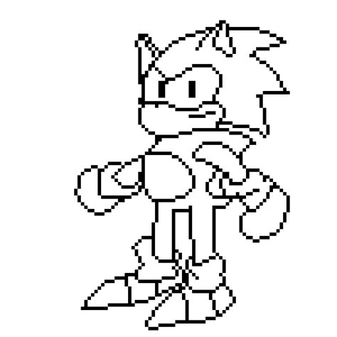 Sonic Running Animated 