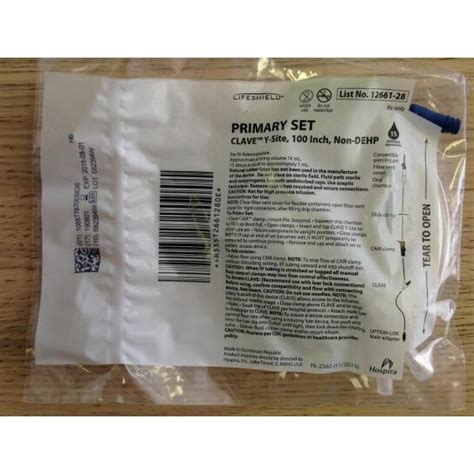 Primary Iv Set Tubing Macrobore With Clave Y Site 100 Inch 15 Drop Intravenous Set Shopee