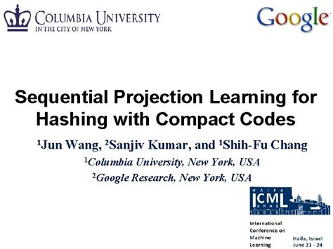 Sequential Projection Learning For Hashing With Compact Codes