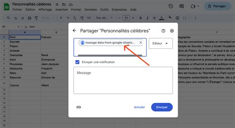 Extraire les données d une feuille de calcul Google Sheets avec PHP