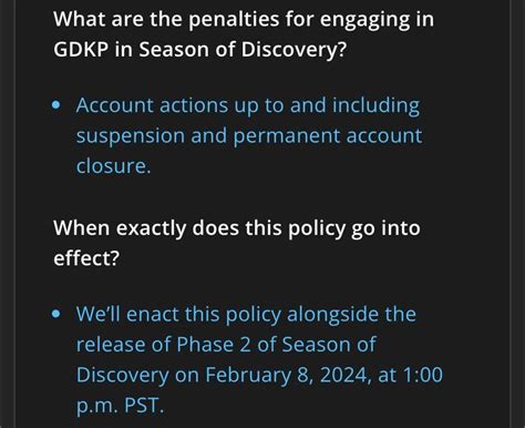 Suspension Or Permaban For Gdkp Confirmed For Sod Rclassicwow