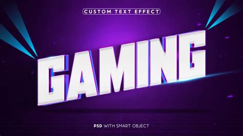 Gaming Text Effect Scene Generators Ft Glow And Effect Envato