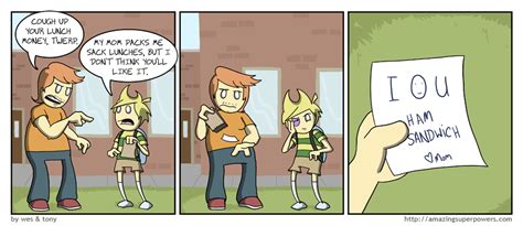 Amazingsuperpowers Webcomic At The Speed Of Light Bully 13