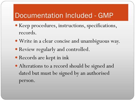 Ppt Good Manufacturing Practices Powerpoint Presentation Free