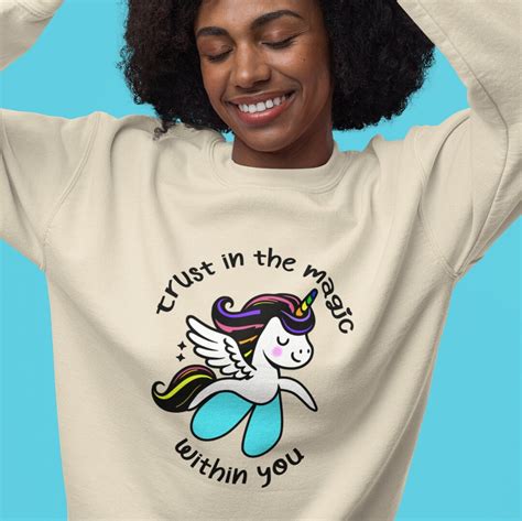 Clitoris Unicorn Sex Education Sweatshirt Funny Yoni Art Vulva