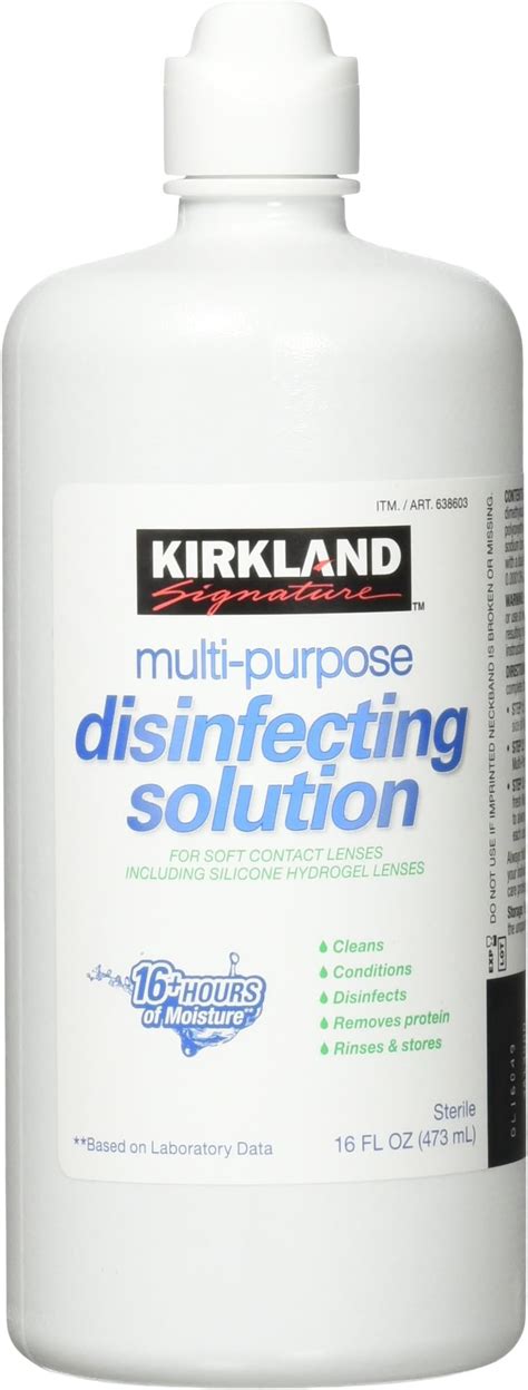 Equate Saline Solution Contact Lens Solution For Sensitive