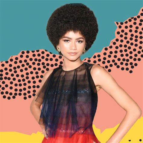 Zendaya Rocked An Afro At The Instyle Awards And Its Giving Us Pam Grier Realness Essence