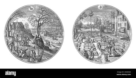 March On The Left The Planting Month Everywhere People Are Busy