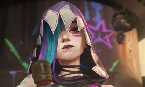 Jinx Arcane S2 Icon Eskiz