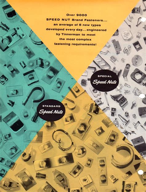 Fasten Tinnerman Speed Nut 1957 Catalog