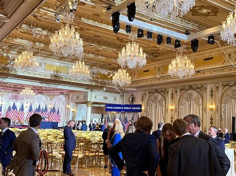 See Inside The Ornate Mar A Lago Ballroom Where Guests Wearing Ultra
