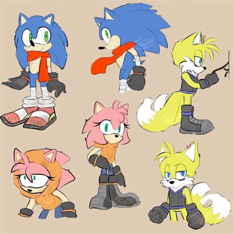 Sonic Au Concept Designs By Tobytots On Deviantart