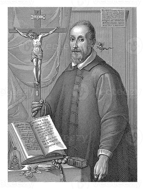 Portret Van Geestelijke Pandolfo Ricasoli Luigi Martelli After Antonio Muzzi After Justus