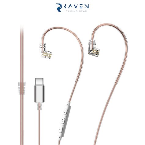 Dây Cáp Tai Nghe Thay Thế Lafitear Ld Lf Lm Jack Cắm Thay Thế 2pin Có Mic Chống Rối Cao Cấp
