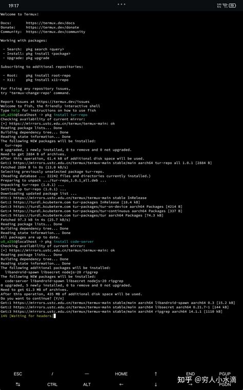 在 Android 设备上写代码 Termux Code Server 知乎