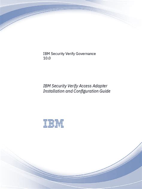 Fillable Online Ibm Security Verify Identity Active Directory Adapter