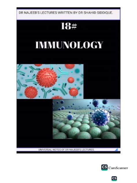Immunology Notes Dr Najeeb Lectures Pdf