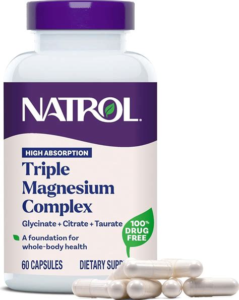 Natrol Triple Magnesium Complex News And Prices At Priceplow