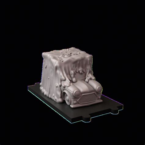 3d Printable Green Tusle For Victory By Crosslances