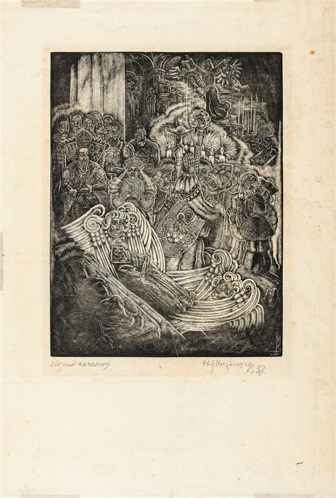 Stefan Mrożewski 1894 1975 Miracle At St Annes Legends Of Warsaw 1937 Online Auction