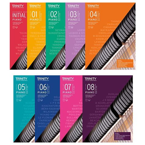 Trinity Piano Exams 2021 2023 Initial Grade 1 8 Extended Edition