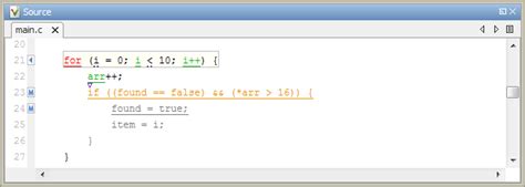 Source Code In Polyspace Desktop User Interface Matlab And Simulink