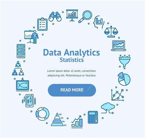 Premium Vector Data Analytics Statistics Signs Banner Card Vector