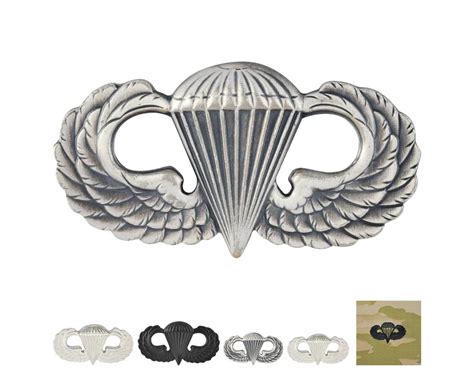Army Parachutist Badge Basic Airborne Qualification Badge Official