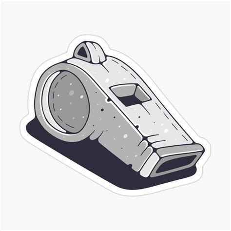 Whistle Sticker By Sdminru