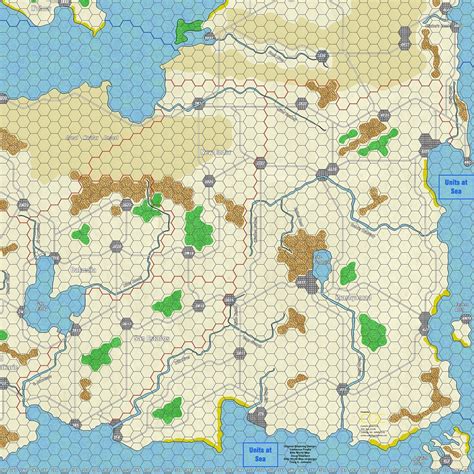 Camelot Games Blitzkrieg Blitz World Map For 5 8in Counters