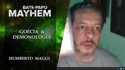 Goetia E Demonologia Humberto Maggi Youtube