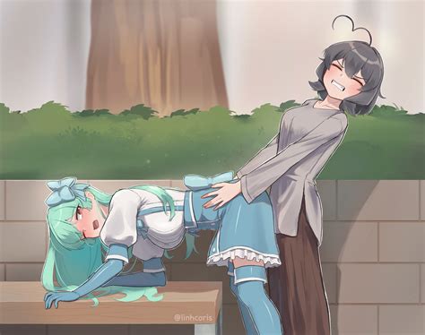 Linhcoris Hiiragi Utena Magia Azure Minakami Sayo Mahou Shoujo Ni