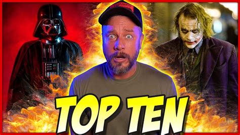 Top 10 BEST Movie Villains of All-Time! - YouTube