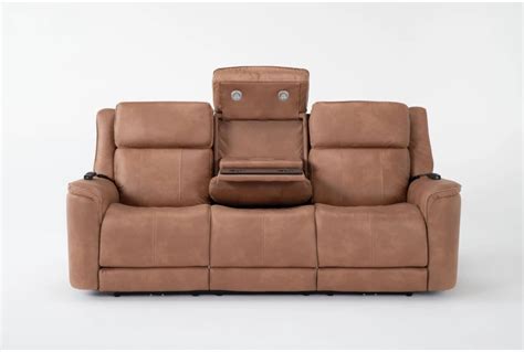 Zachary 88 Zero Gravity Reclining Sofa Heat And Massage Living Spaces