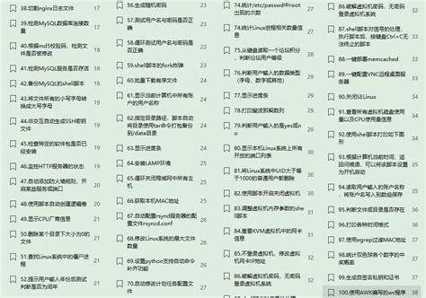 先收藏！运维人常用的570个linux命令280个shell脚本 知乎