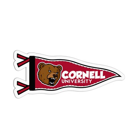 Cornell University Flag Sticker The Stkr Store