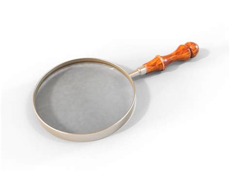 3d Magnifying Glass Model