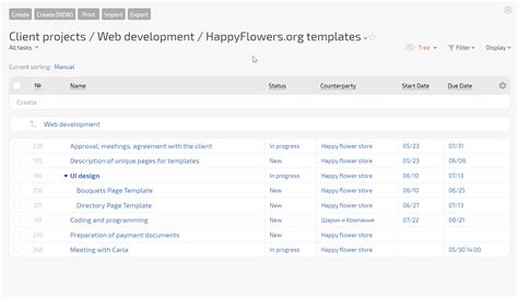 Advanced Project Management System