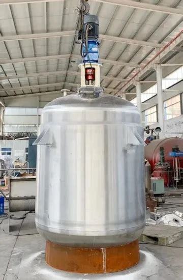 1000l Reactive Metal Stainless Steel Vessels Grease Lube Oil Paint