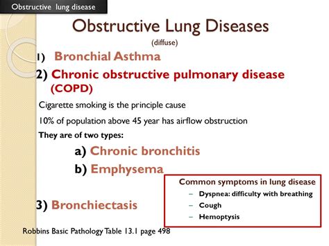 Obstructive Lung Disease Types An Update In Club Cell Biology And Its