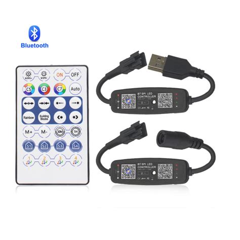 Bluetooth 28keys Controller Usb 5v Dc 12v 24v Remote App Control Music