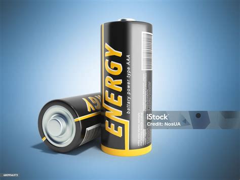 블루에 클리핑 패스와 함께 3d 일러스트 배터리 이미지 고압 전류 주의에 대한 스톡 사진 및 기타 이미지 고압 전류 주의 금속 기업 재무와 산업 Istock