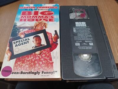 Big Mommas House Vhs 2002 Martin Lawrence 24543056959 Ebay