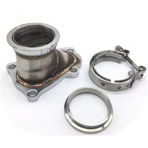 Td04 Td05 5 Bolt Turbo Downpipe Flange To 25 V Band Conversion