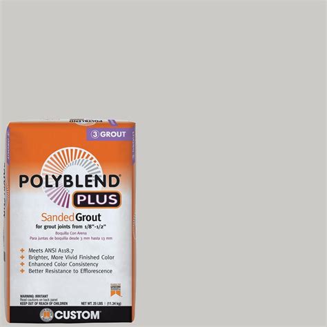 Polyblend Grout Colors Rolling Fog