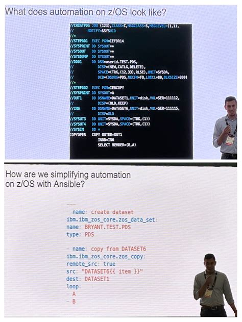 ian wright on linkedin ibmz mainframe ansible ansiblefest zos